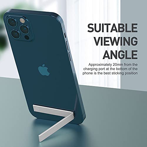 GEN1 Kickstand for Phone β Foldable Phone Stand β Magnetic Kickstand for Phone Case β Compact and Lightweight Cell Phone Kickstand - Aluminum Phone Stand β Horizontal and Vertical Viewing Angle