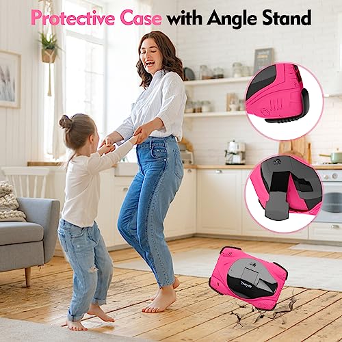 Tablet for Kids Tablet 10 inch with Case Included, Tablet for Toddlers Tablet 10 inch Children Tablets for Kids Android Tablet 3GB 64GB with WiFi Dual Camera Learning Games for Boys Girls (Roser)
