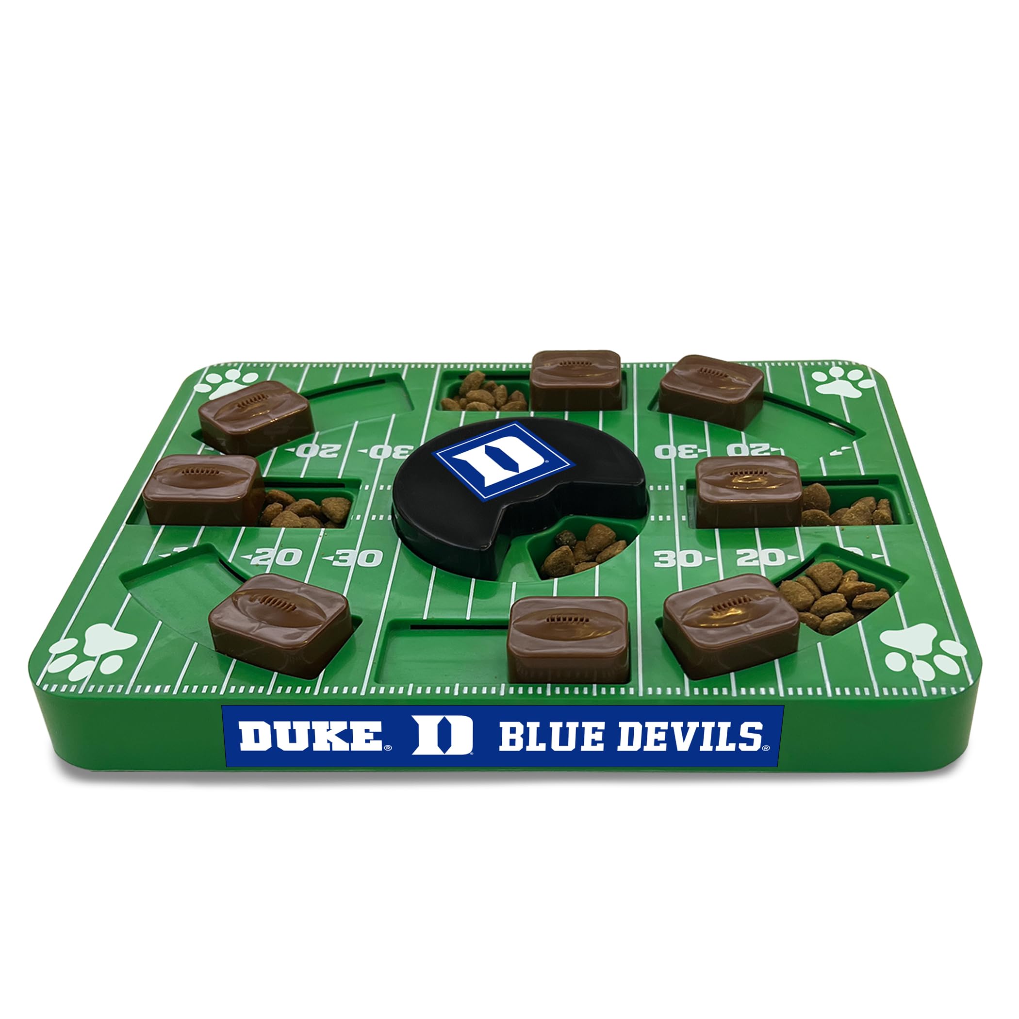 Pets First NCAA Duke Blue Devils Puzzle Toy, Puzzle Treat Dog Toy, Interactive Dog Treat Toy, Dog Puzzle Fedding Slow Toy