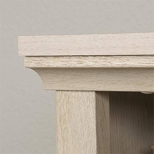 Pemberly Row 3 Shelf Bookcase in Chalked Chestnut
