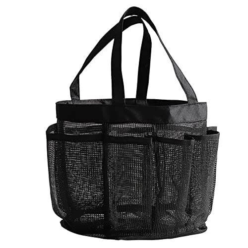 MBVBN Enignic Mesh Shower Caddy Portable for College Dorm Room Essentials, Caddy Organizer, With 8-Pocket Large Capacity For Conditioner, Soap And Other Bathroom Accessories. Camp, Gym, Swim, Beach.