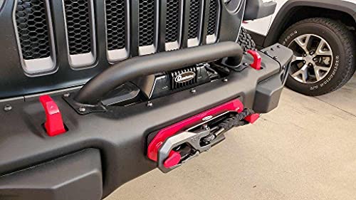 HFT BADLAND 12000 Lb. Winch Hook (6 Ton) Ultra Strong Forged High Strength Alloy Steel Winch Hook Clip 1-1 12 inch Capacity Latch