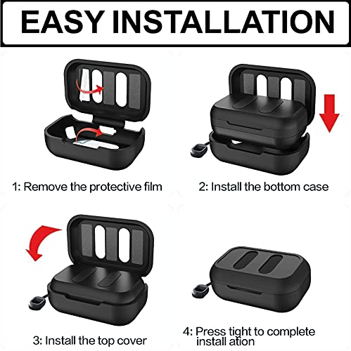 Ankersaila Protective Silicone Case Cover Compatible with Dime (Black)