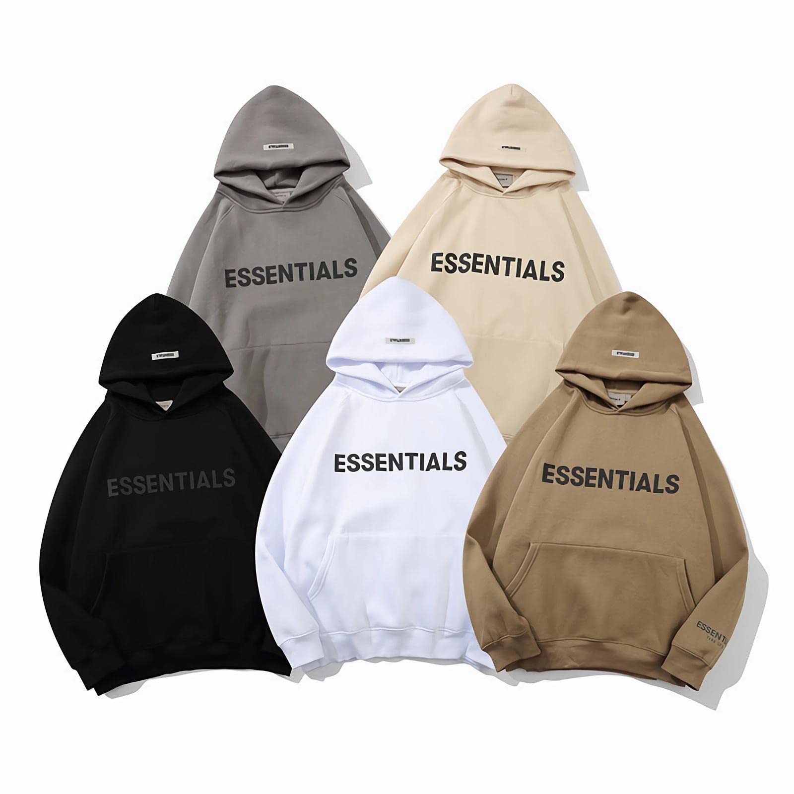 Gawdeoti Women Men Hip Hop Couples Letter Print Loose Oversized Long Sleeve Solid Color Unisex Sweatshirt, Black