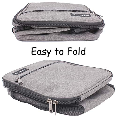 Slynnar Lunch bag Freezable Lunch Box, Camo Blue
