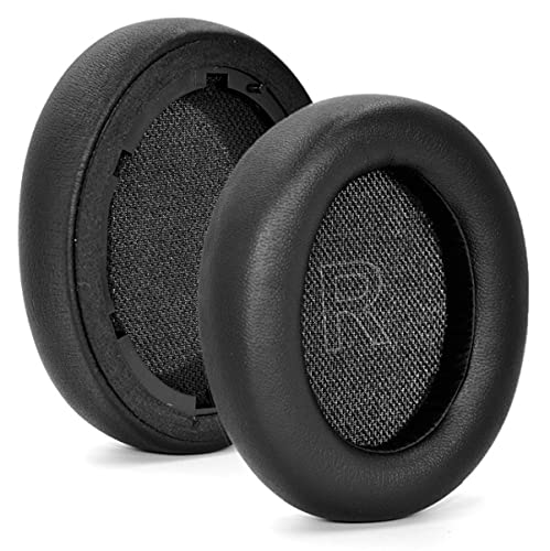 Replacement Earpads Cushions for Anker Soundcore Life Q10/Q10 BT Headphones,Protein Skin Memory Foam Soundcore Life Q10 Earpads Cushions(Black Red)