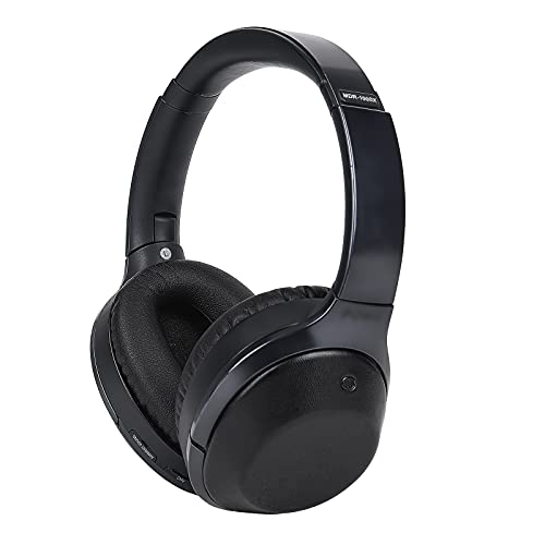 SOULWIT Replacement Earpads Cushions for Sony WH-1000XM2 (WH1000XM2) & MDR-1000X (MDR1000X) Headphones, Ear Pads with Noise Isolation Memory Foam, Added Thickness (Black)