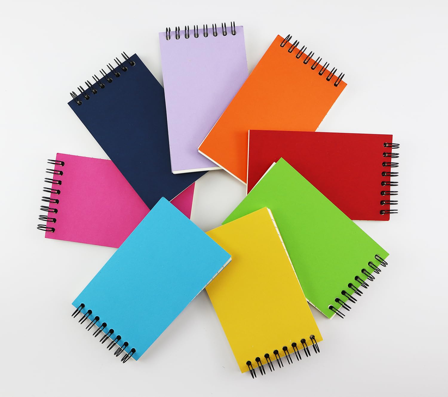 Aacehlh Small Spiral Notebook Set of 16,Mini 3x5 Pocket Notebook With Lined Pages, 60 Sheets Per Notepad, Memo Pads for Work, Home, Office, School, Gifts
