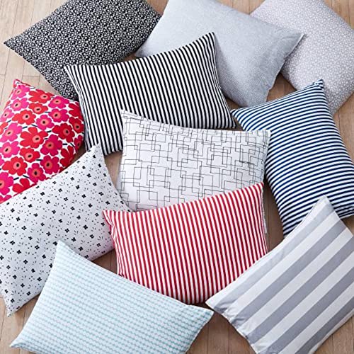 Marimekko - King Sheets, Cotton Percale Bedding Set, Crisp & Cool Home Decor (Pikku Rasymatto, King)
