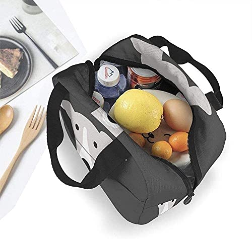 Lunch Bag Greyhound Italian Cute Whippet Dog Lunch Box Insulated Bag Tote Bag For Men/Women Work Travel