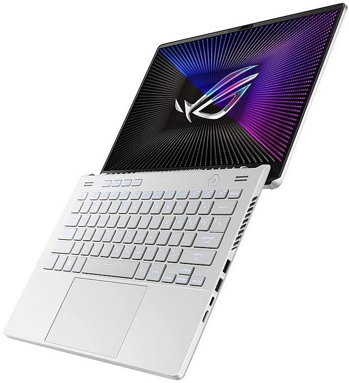 EXCaliberPC 2023 ASUS ROG Zephyrus G14 GA402XZ-CS94 Pro Extreme (AMD Ryzen 9 7940HS, 32GB RAM, 2TB NVMe SSD, RTX 4080 12GB, 14" QHD+ 165Hz, Windows 11) Anime Matrix Gaming Notebook - Moonlight White