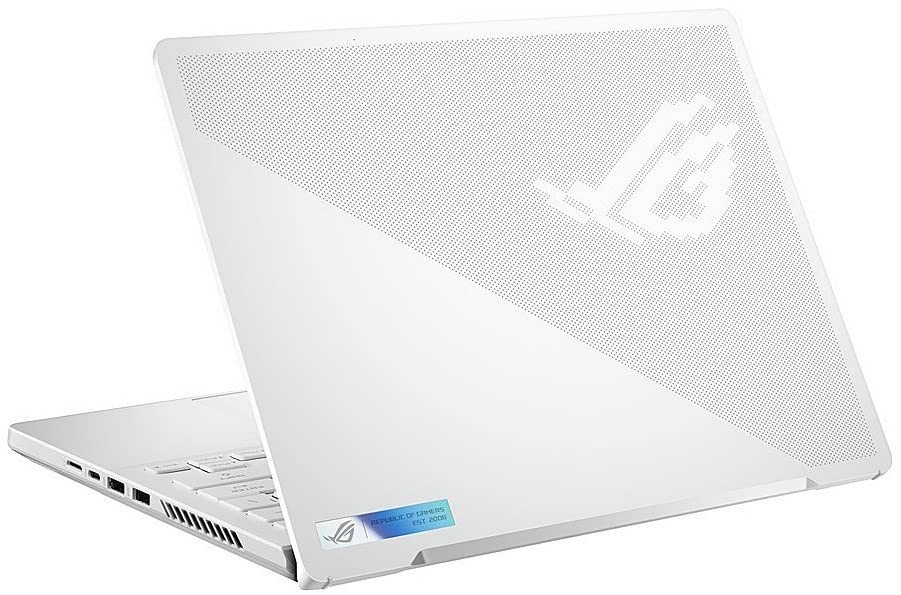 EXCaliberPC 2023 ASUS ROG Zephyrus G14 GA402XZ-CS94 Pro Extreme (AMD Ryzen 9 7940HS, 32GB RAM, 2TB NVMe SSD, RTX 4080 12GB, 14" QHD+ 165Hz, Windows 11) Anime Matrix Gaming Notebook - Moonlight White