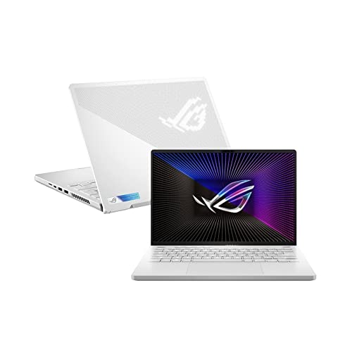 EXCaliberPC 2023 ASUS ROG Zephyrus G14 GA402XZ-CS94 Pro Extreme (AMD Ryzen 9 7940HS, 32GB RAM, 2TB NVMe SSD, RTX 4080 12GB, 14" QHD+ 165Hz, Windows 11) Anime Matrix Gaming Notebook - Moonlight White
