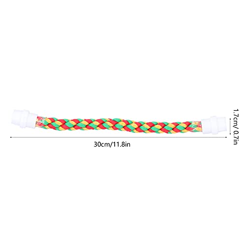 01 Bird Chew Toy, Bird Parrots Stand U Shape Bird Rope Perch for for Bird