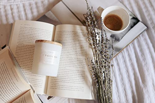 My Lumina Palo Santo Candle - Healing Candle Natural Soy Wax Candle for Aromatherapy