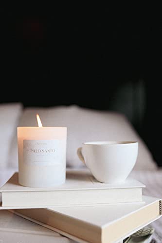 My Lumina Palo Santo Candle - Healing Candle Natural Soy Wax Candle for Aromatherapy