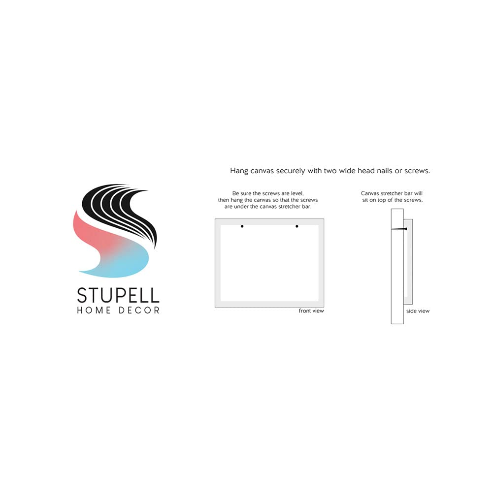 Stupell Industries Alabama Landmark Map USA Canvas Wall Art, Design by Carla Daly