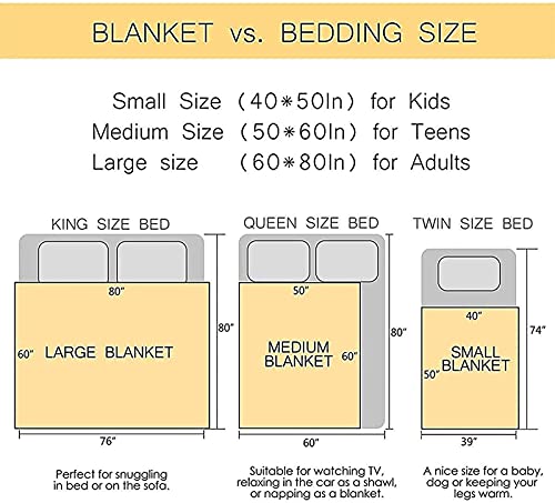 Gadimen Sebastian Stan Flannel Fleece Throw Blanket, Super Soft Lightweight Blankets for All Season, Fleece Blankets for Couch/Bed, Fuzzy Plush Blanket for Home Decorations 50x40 inches