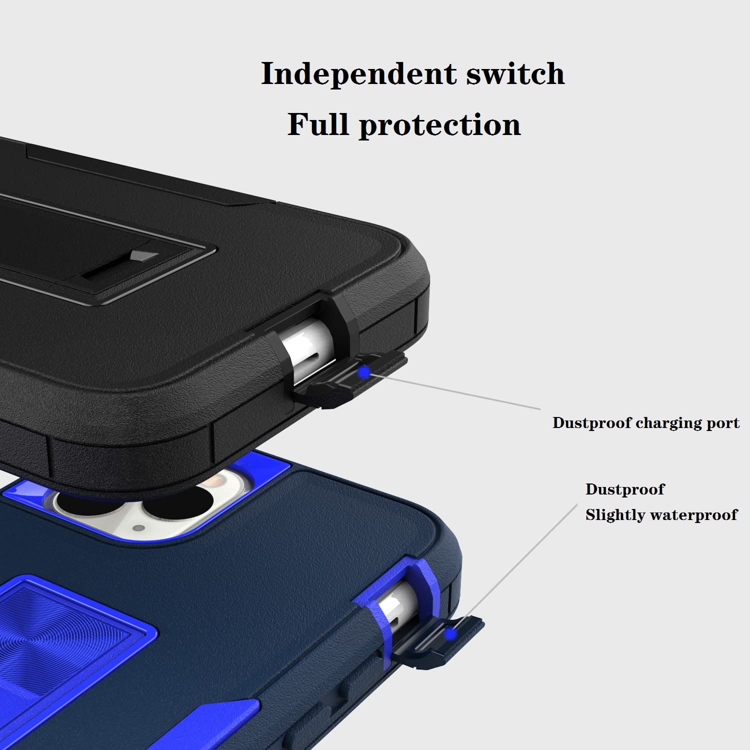 showdd Magnetic Designed for iPhone 13 pro max Case, Drop Protection Heavy Duty,Compatible with MagSafe,Dustproof,No Fading, No Yellowing,for Men Women, Purple Rose Gold