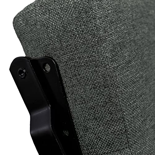 RecPro 38" Wall Mount Rollover Dinette Booth with Adjustable Legs (Fossil)