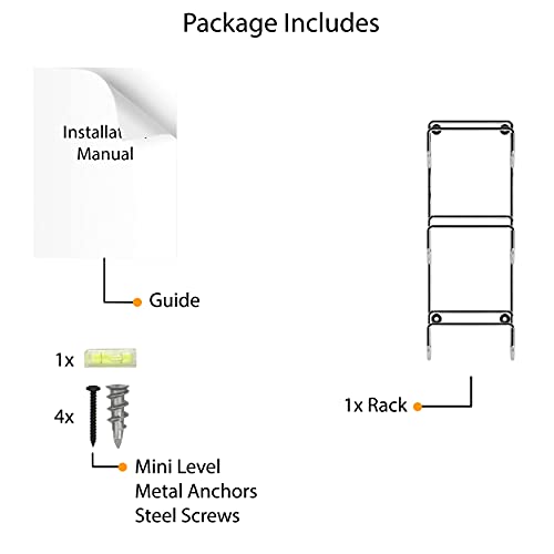 Wallniture Boto Bathroom Towel Rack Wall Mounted Bathroom Organizer, Bath Towel & Hand Towel Holder, 3 Sectional Bathroom Storage Rack Chrome Straight Shape