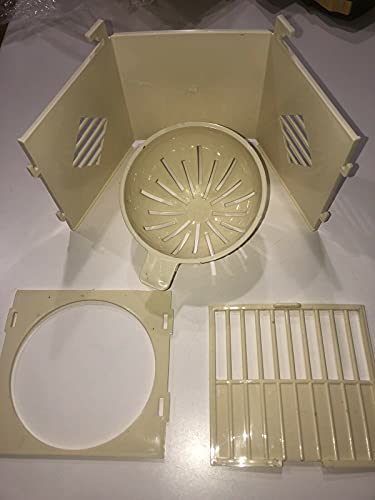 Fit Fly Bird Cage Closed Top Nest Bird Canary Lovebird Aviary Plastic Nest