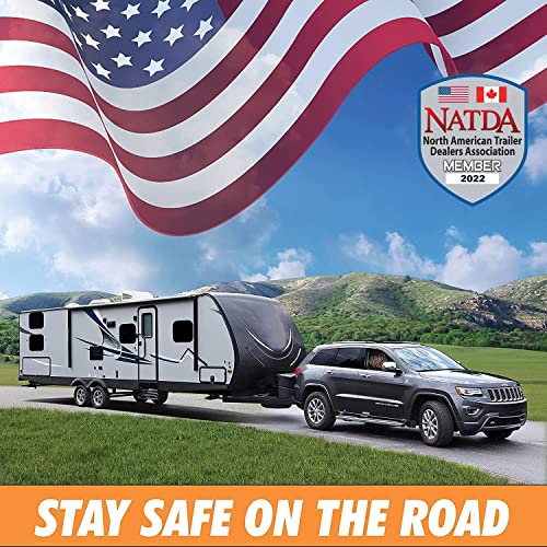 Tri-Ball Adjustable Trailer Hitch β Fits 2-inch Receiver, 5.70-inch Drop, Trailer Hitch, Tri-Ball Hitch, Adjustable, Ball Mount Hitch - 10,000 LBS, 1-7/8, 2 and 2-5/16 inch Balls, Solid Tube Hitch