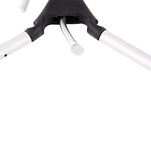 KADBLE Aluminum Alloy Travel Folding Hanger,Car Hanger, Clothes Hanger for Holiday Camping and Home Travel