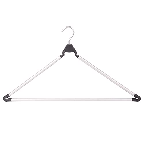 KADBLE Aluminum Alloy Travel Folding Hanger,Car Hanger, Clothes Hanger for Holiday Camping and Home Travel