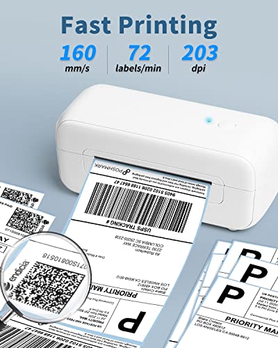 Phomemo Thermal Label Printer, Shipping Label Printer, Desktop Label Printer for Mac Windows Chromebook, Thermal Printer Compatible with Amazon, Ebay, Shopify, Etsy, UPS, FedEx, DHL