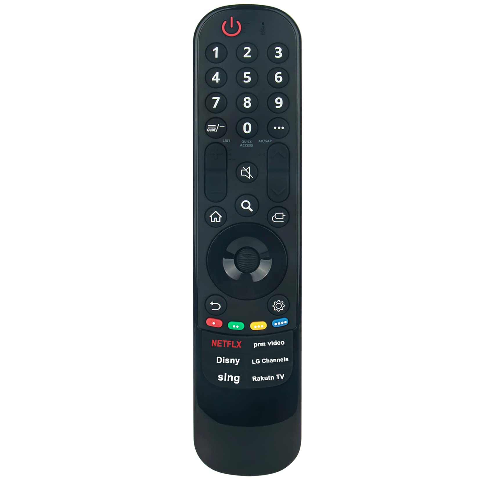 MR23GA Infrared Replace Remote Applicable for LG 2023 C3 B3 G3 Z3 OLED Smart TV OLED83C3PUA OLED65B3PUA OLED77G3PUA OLED77Z2PUA OLED55B3PUA OLED77C3PUA OLED48C3PUA OLED65C3PUA OLED65G3PUA OLED55C3PUA