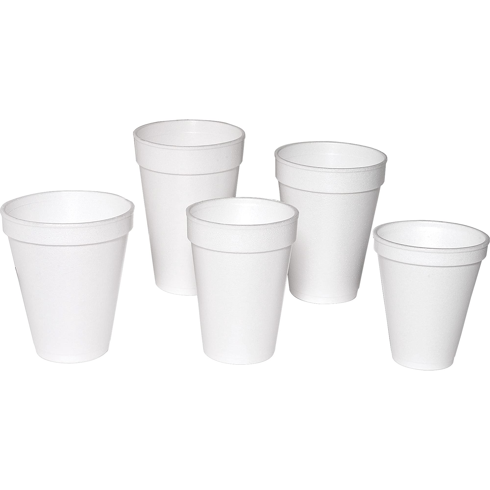 Genuine Joe-GJO58552 Hot/Cold Foam Cups, White, 12-Ounce, 1 Count (Pack of 1)