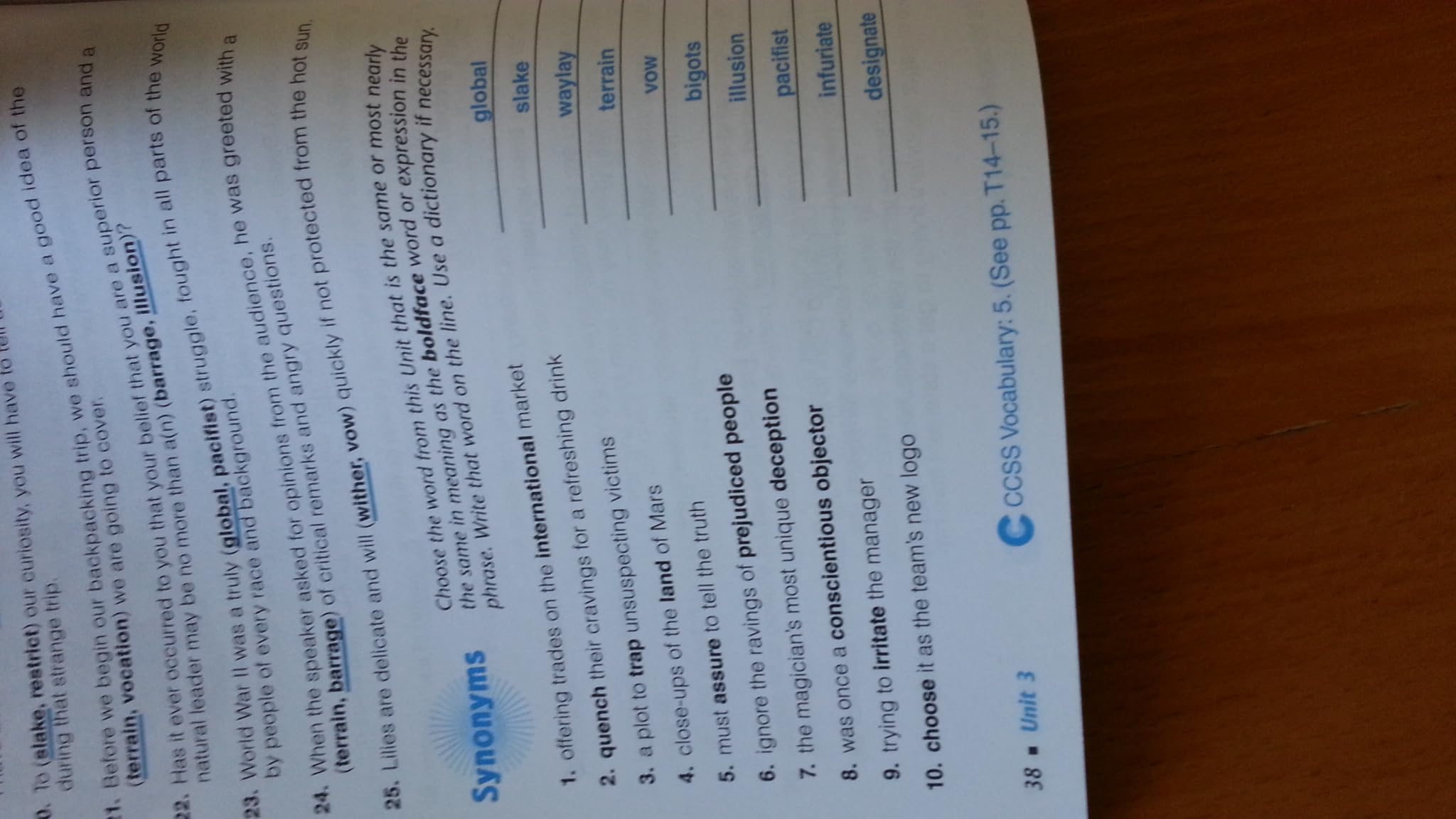 Vocabulary Workshop Common Core Enriched Edition Level A (Grade 6): Teacher Edition