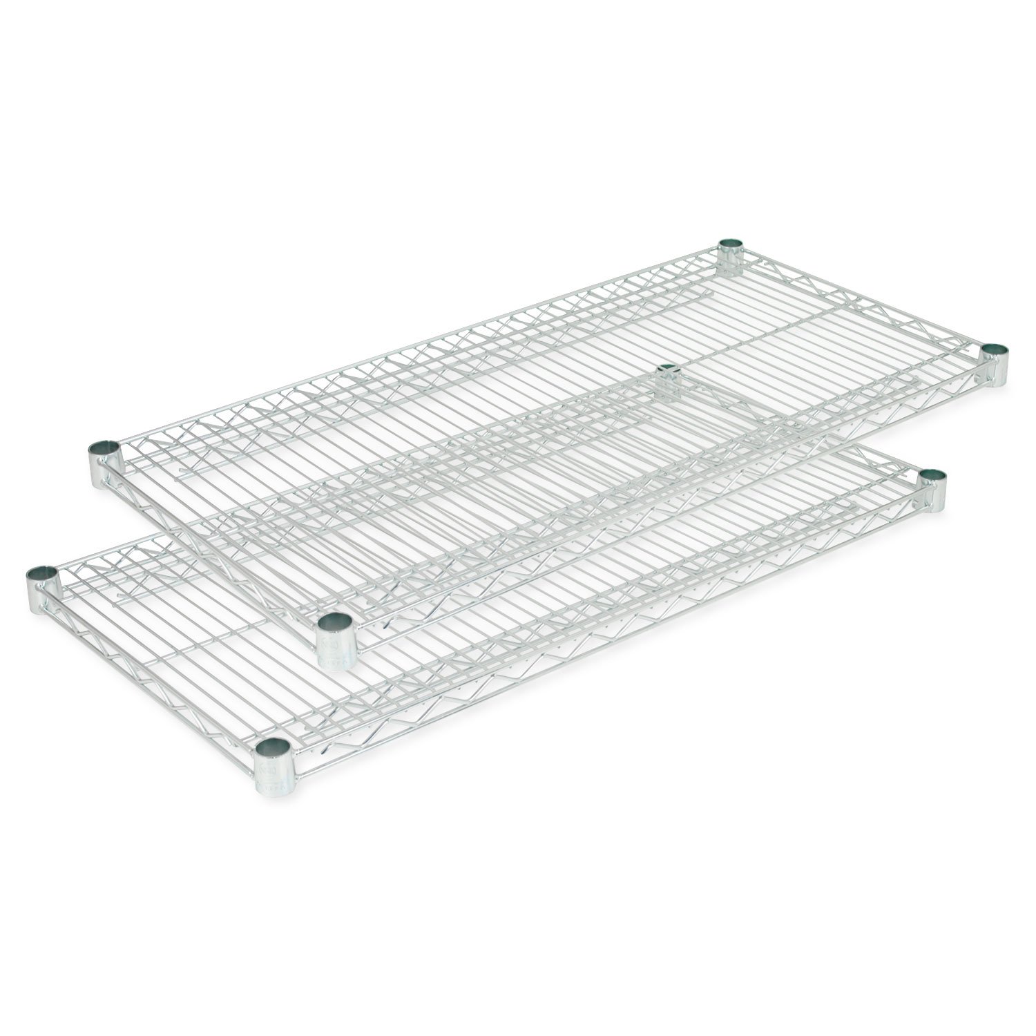 Alera 9432782 Industrial Extra Wire Shelves, 48W X 18D, Silver (Case of 2)