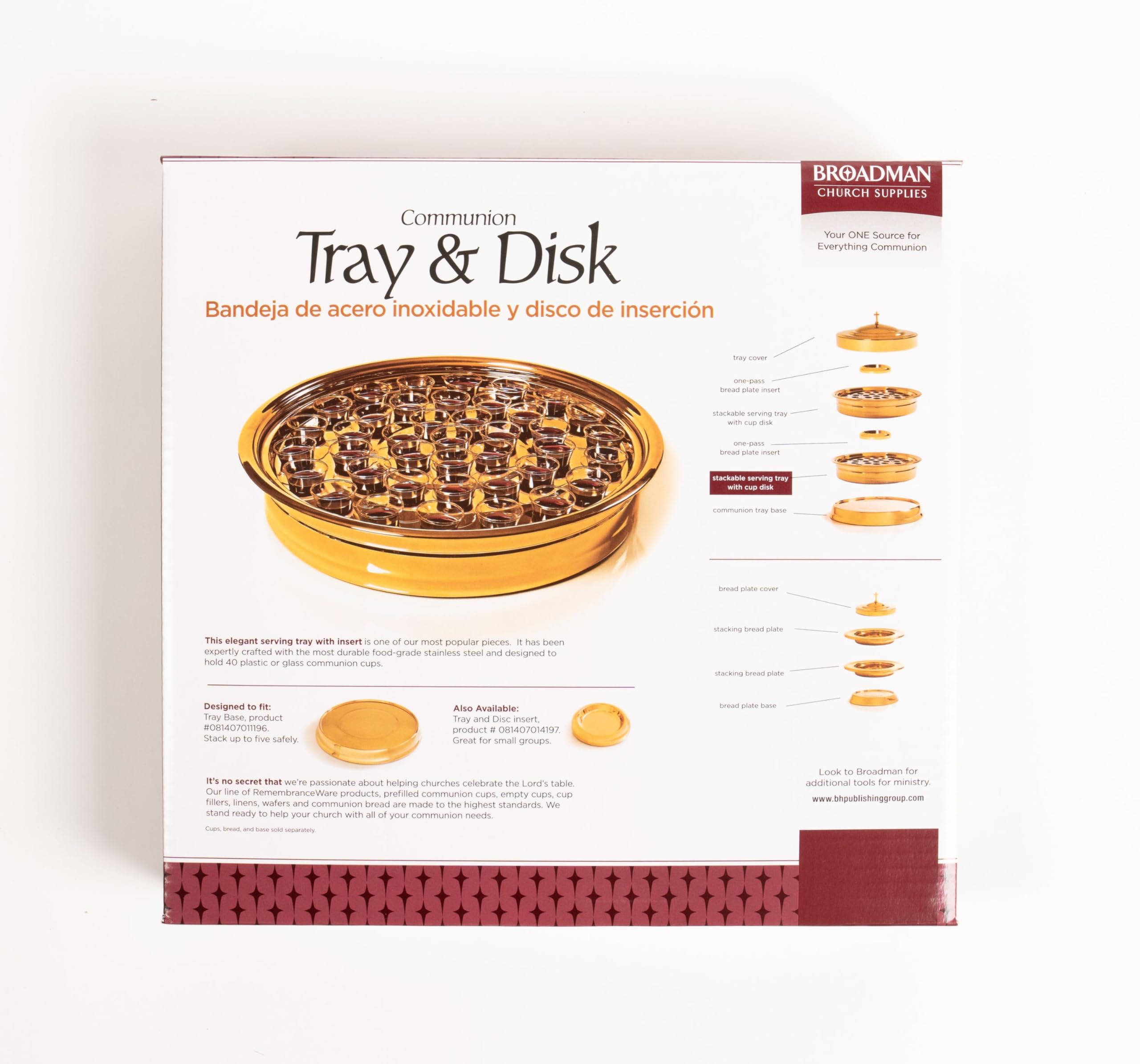 RW Brass Tray and Disk