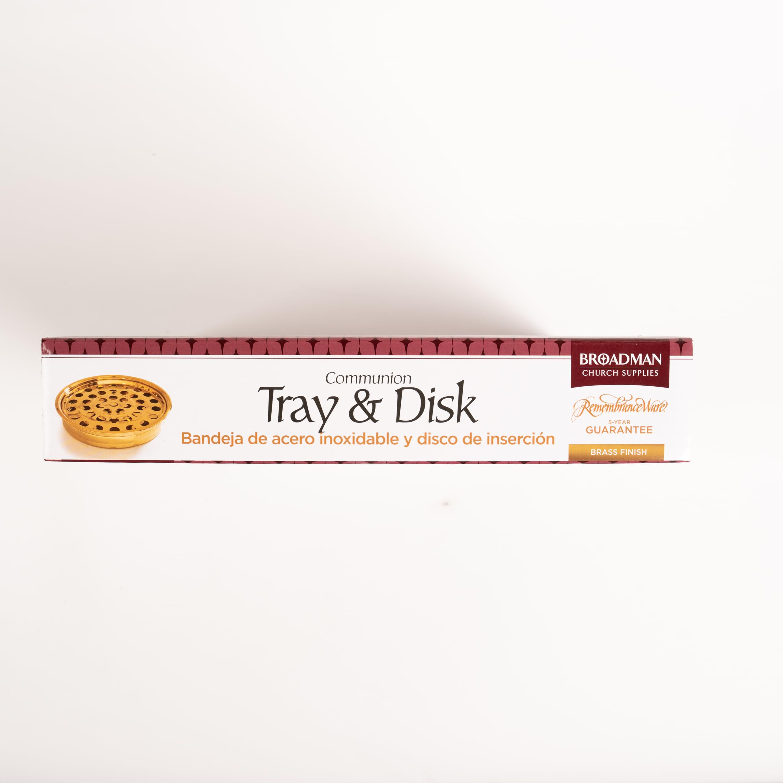 RW Brass Tray and Disk