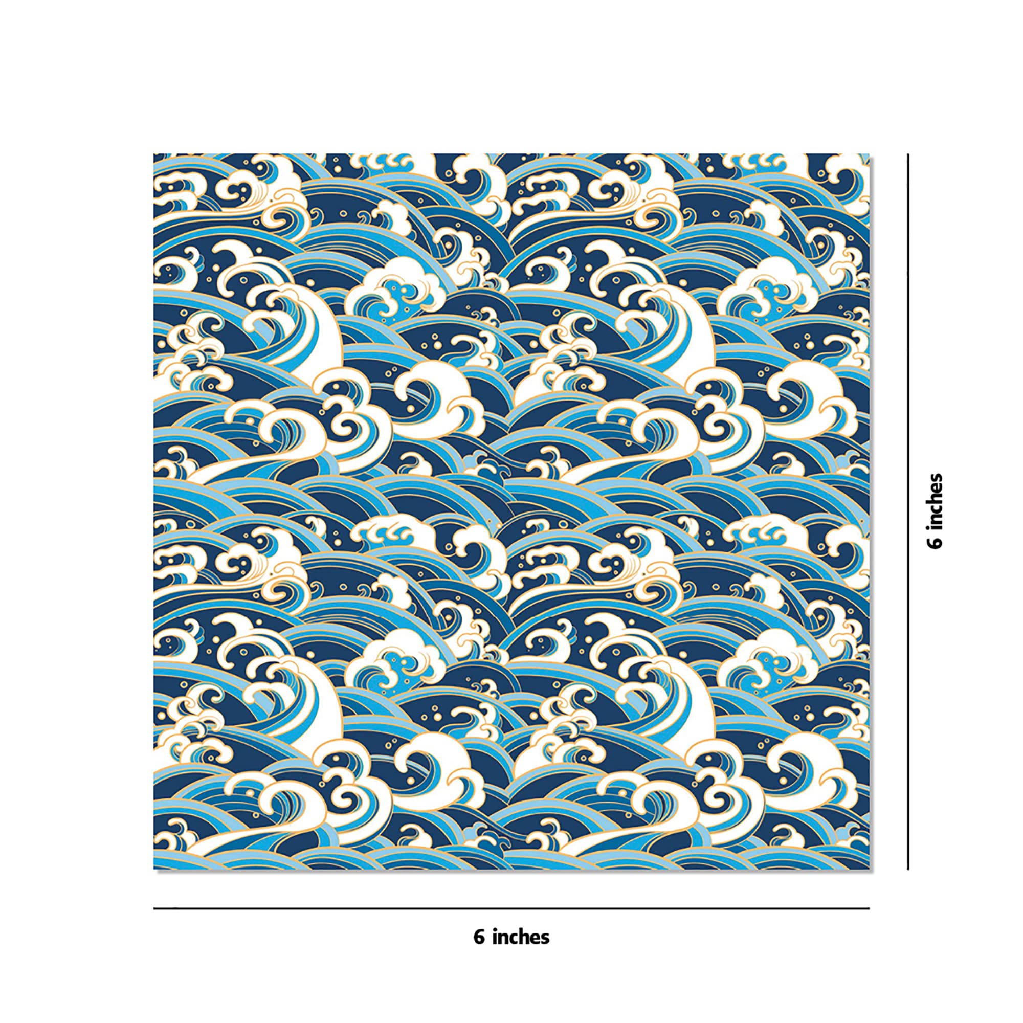 Origami Paper 500 sheets Chiyogami Patterns 6" 15cm