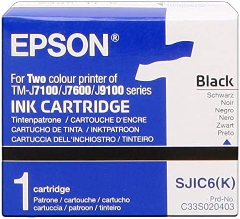 Epson SJIC6 Black Ink Cartridge (C33S020403)
