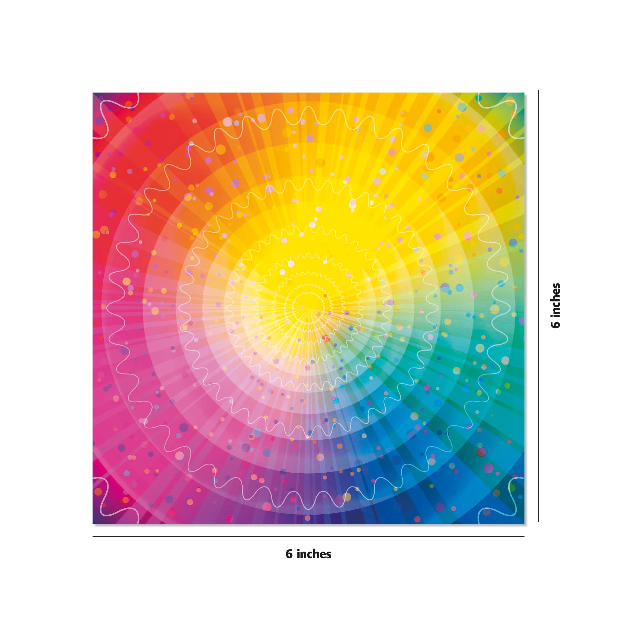 Origami Paper 100 Sheets Rainbow Patterns 6" (15 cm): Tuttle Origami Paper: Double-Sided Origami Sheets Printed with 8 Different Patterns (Instructions for 7 Projects Included)