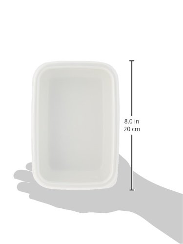 野田琺瑯(Nodahoro) Noda Enamel Rectangle deep M White Series WRF-M