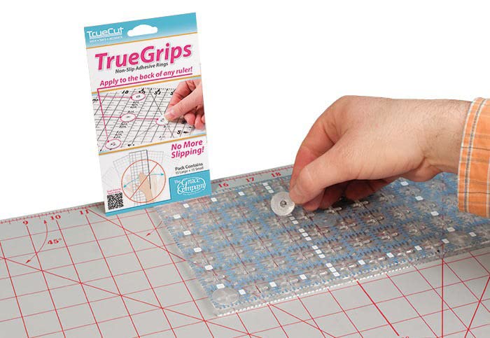 Crafters Workshop TrueCut Non-Slip Ruler Grips, 30/Pkg