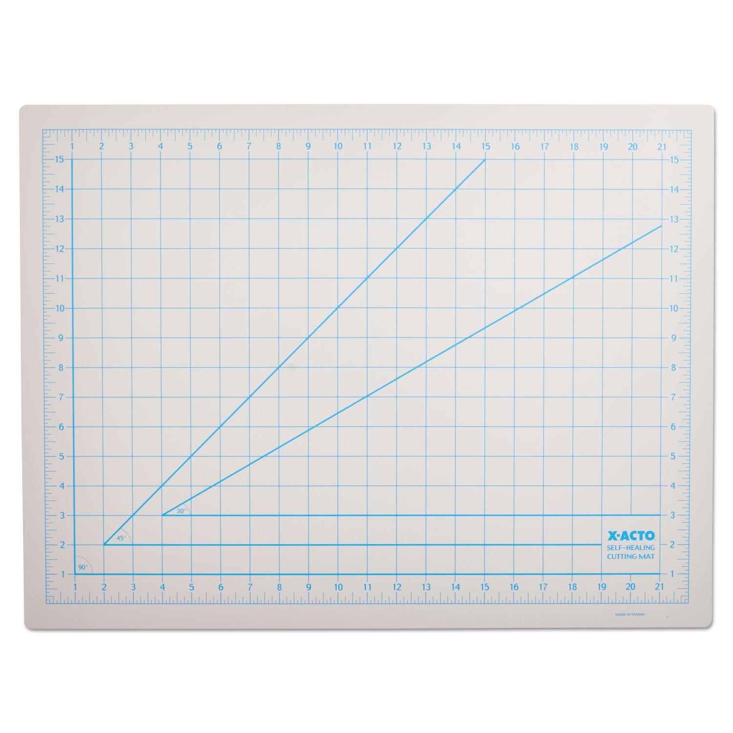 X-ACTO Self-Healing Cutting Mat, Non-Stick Bottom, Gray, 18x24 Inches