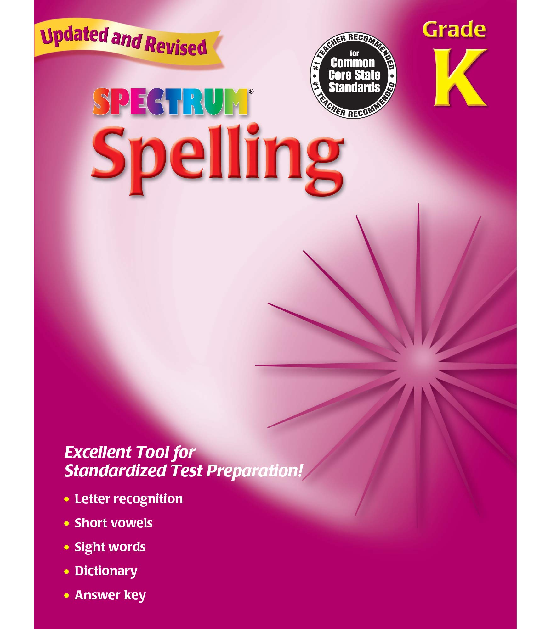Spelling, Grade K (Spectrum)