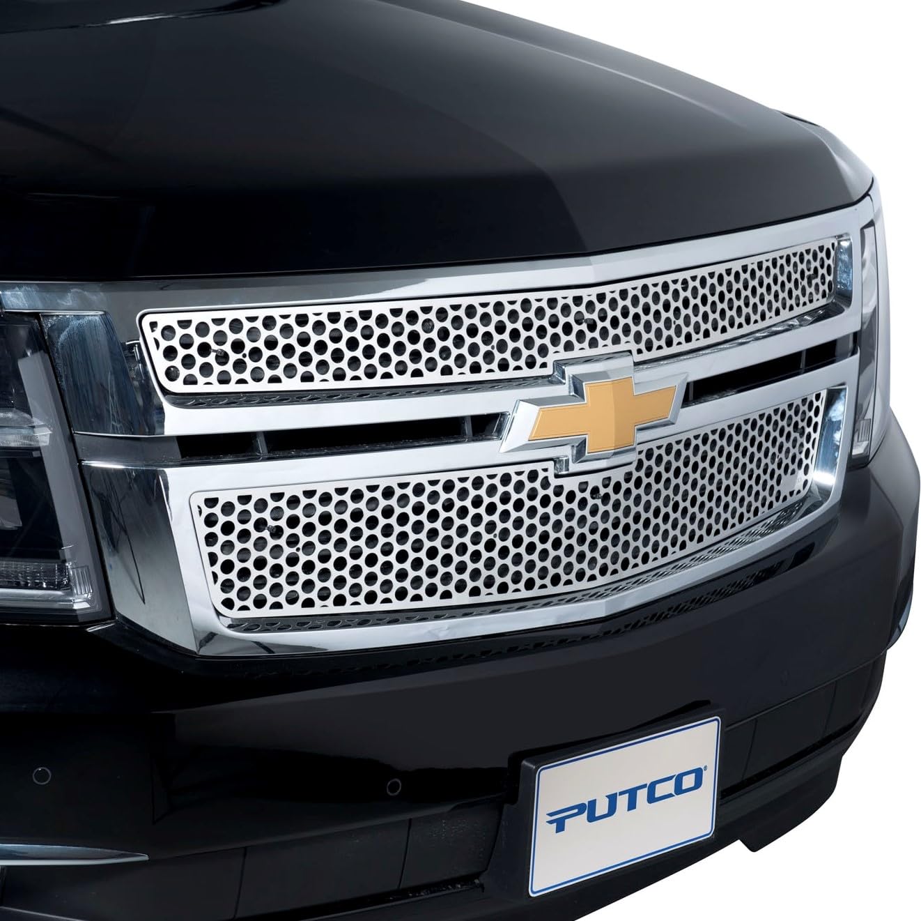 Putco 84102 Punch Mirror Stainless Steel Grille Insert