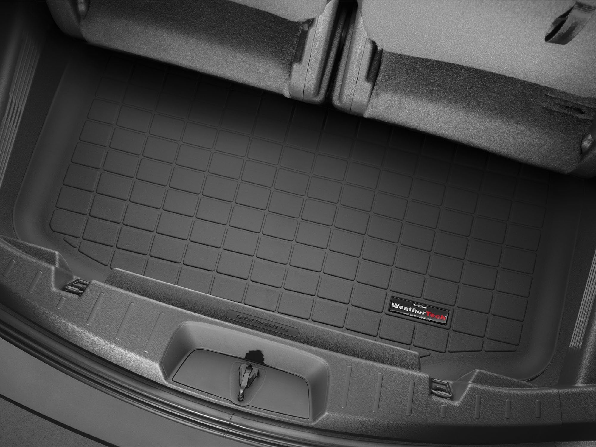 WeatherTech Custom Fit Cargo Liner Trunk Mat for Explorer/MKT - 40488 (Black)