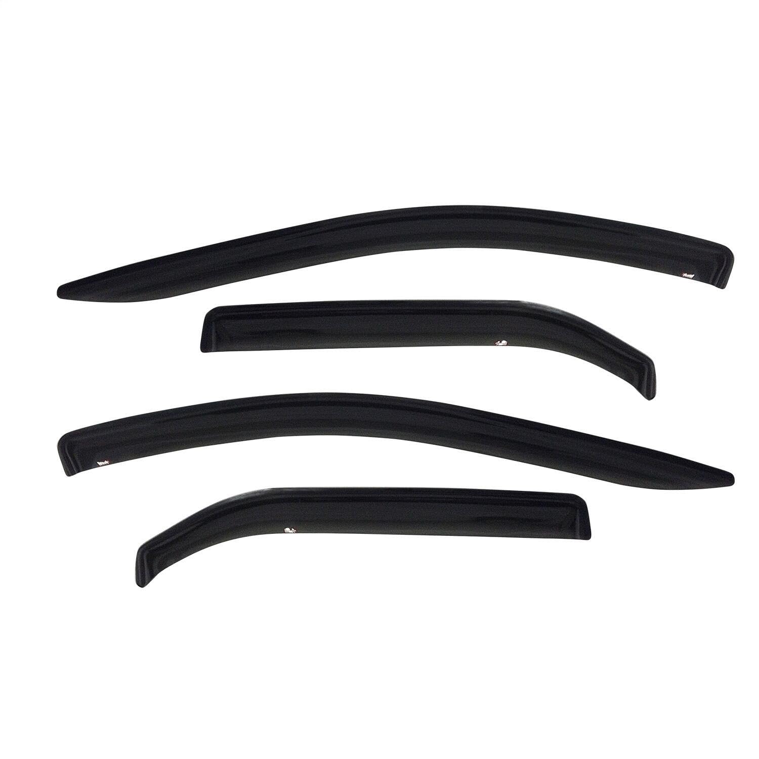 Westin Wade 72-35402 Smoke Tint Slim Wind Deflector - 4 Piece