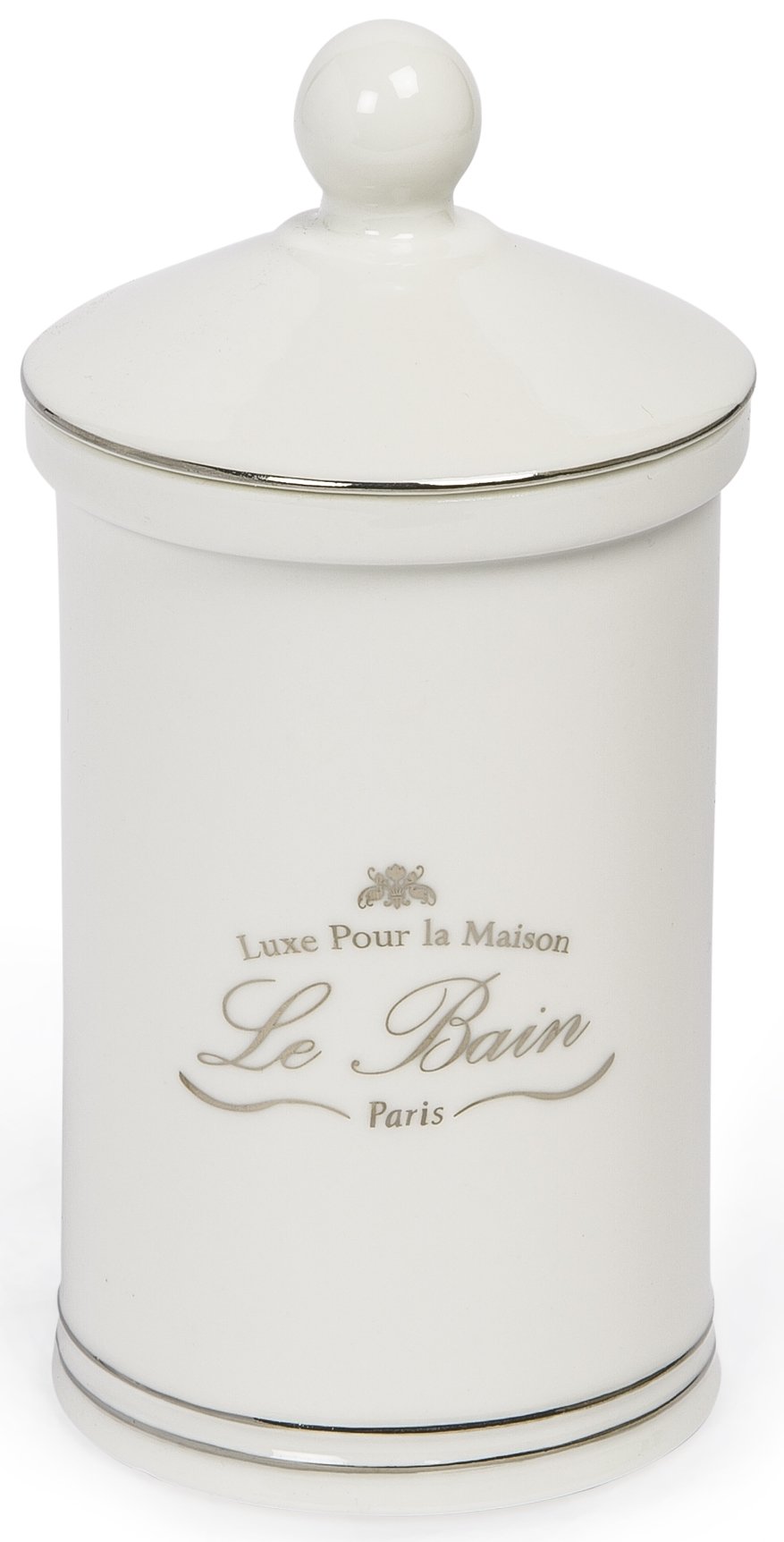 Kassatex Le Bain Collection Bathroom Accessories - Cotton Jar
