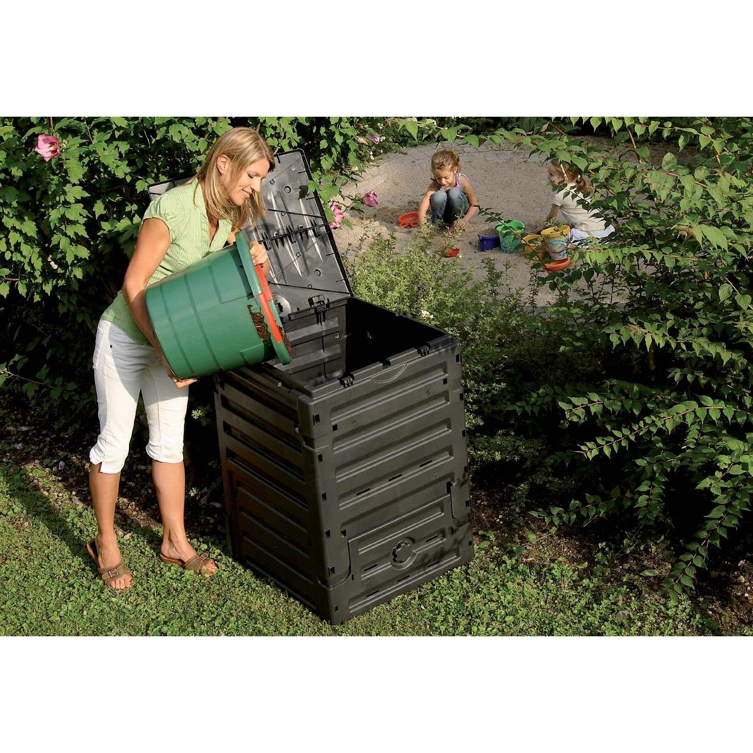 Tierra Garden 628000 Eco Master Polypropylene 79-Gallon Composter