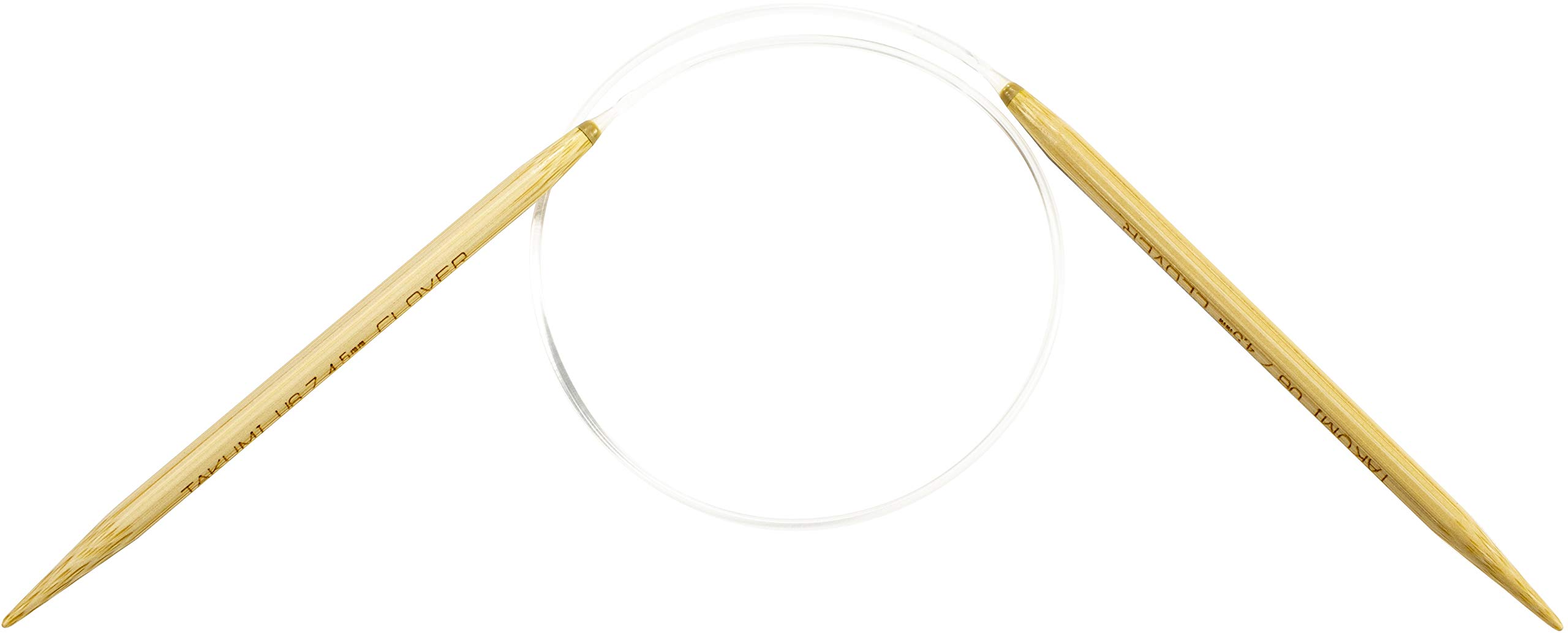 Clover 3016/16-07 Takumi Bamboo Circular 16-Inch Knitting Needles, Size 7