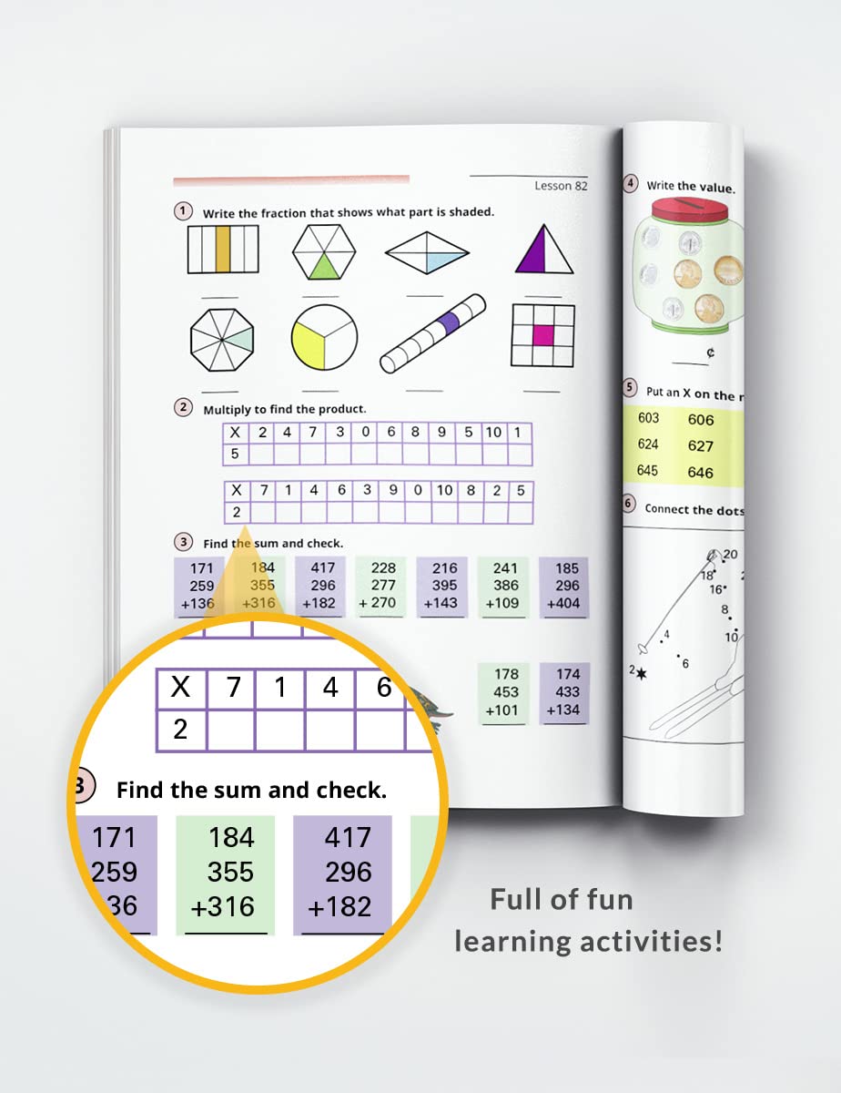Calvert 2nd Grade Starter Kit and Clubhouse Biggest Book of Math Practice